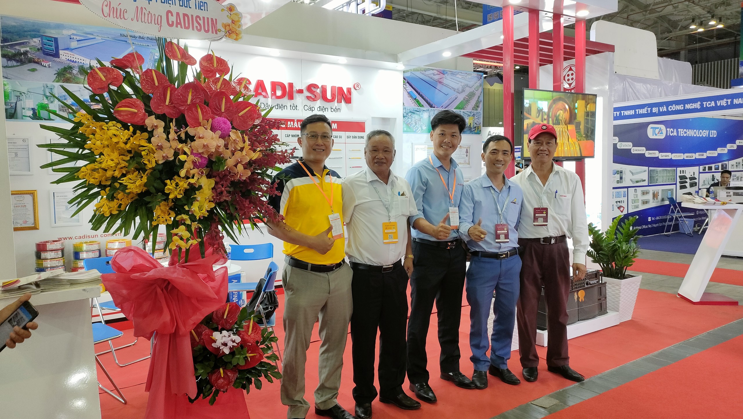 CADI-SUN tham gia triển lãm quốc tế về công nghệ và thiết bị điện ...